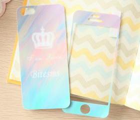 Cute Pattern Iphone Screen Protector (front And Back) on Luulla